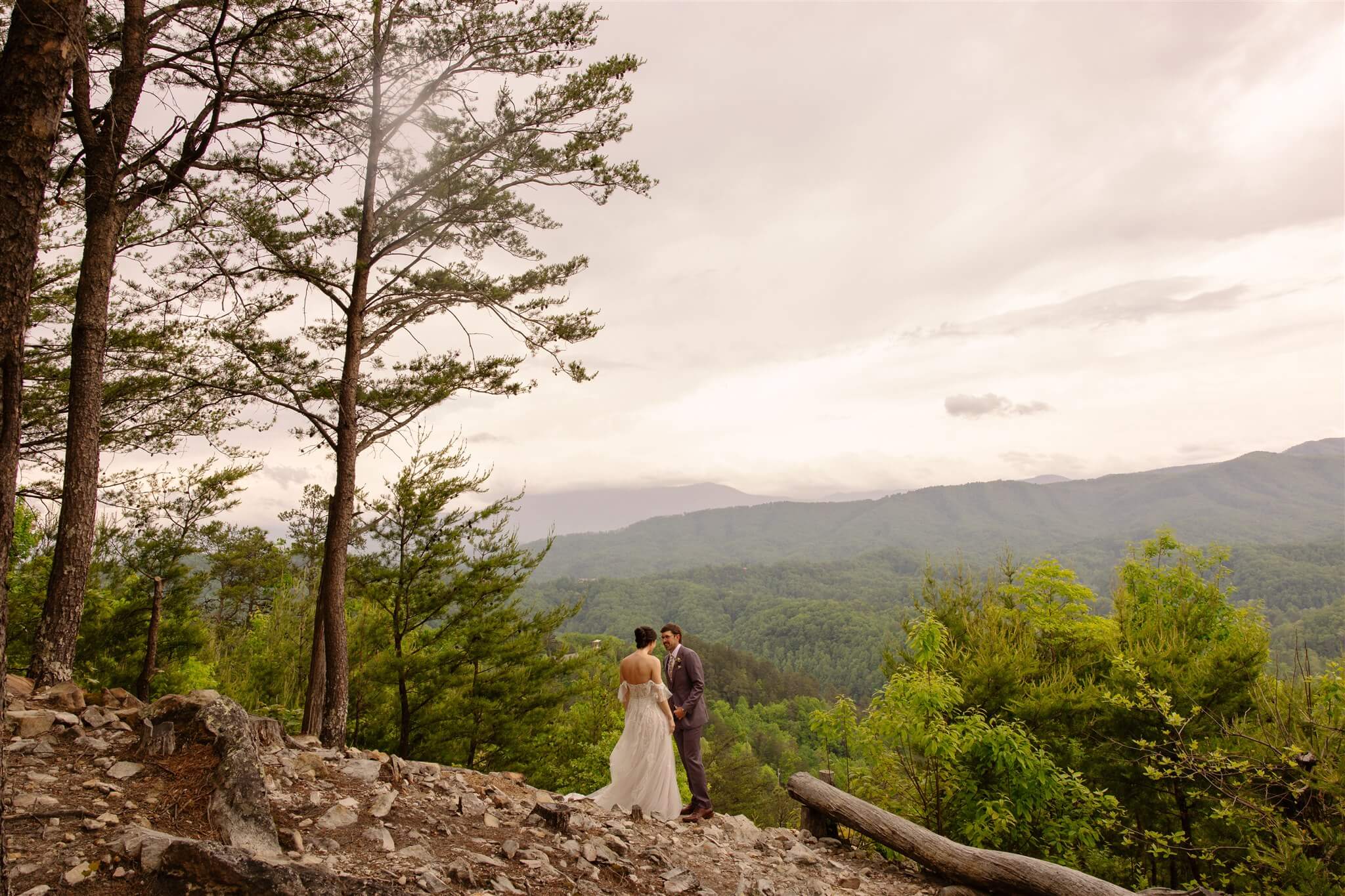 A Vibrant Floral Inspired Mountain Wedding | The Magnolia Venue | Smoky ...